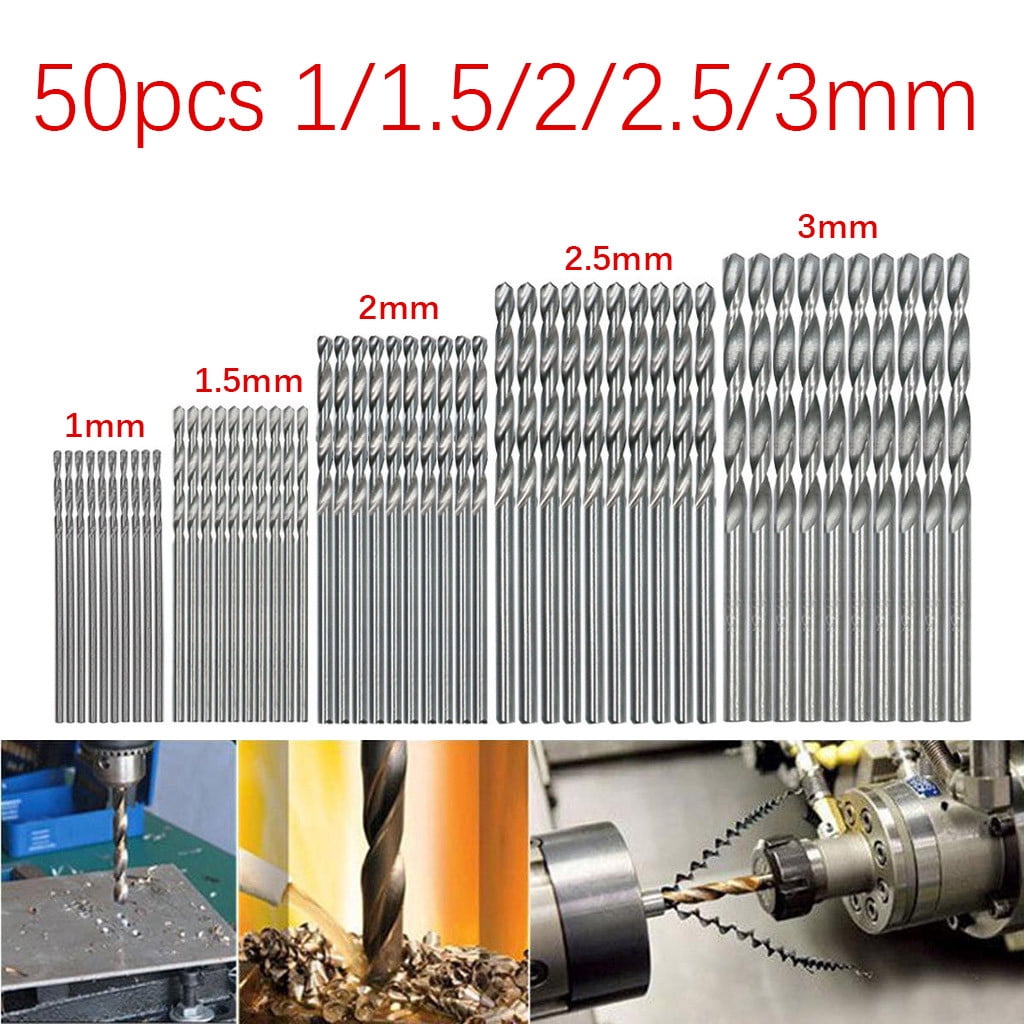 Click here for Vivavault Drill Bit Set 50pcs Coated High Speed St... prices