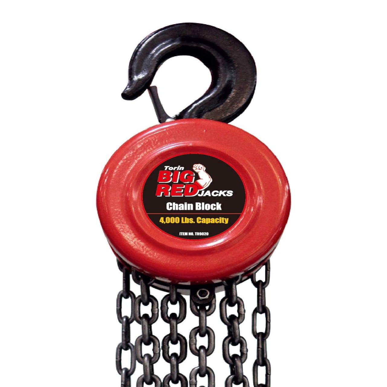 Torin BIG RED 2 Ton Hand Lift Steel Chain Block Hoist,DMTR9020 ...