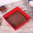 Harold Import Company Silicone 9 x 9 In. Square Cake Pan, Red - Walmart.com