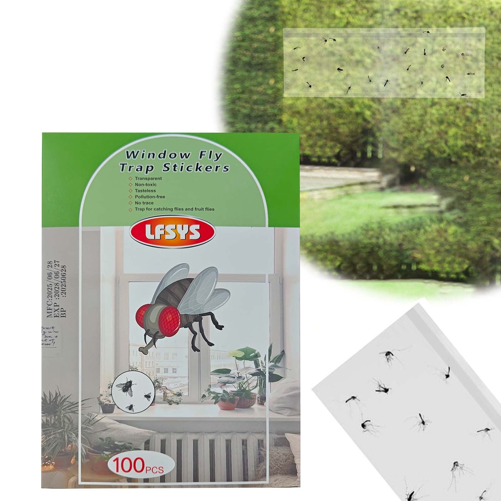 Click here for Iamnij 50 Pack Window Indoors Sticky Strips For In... prices