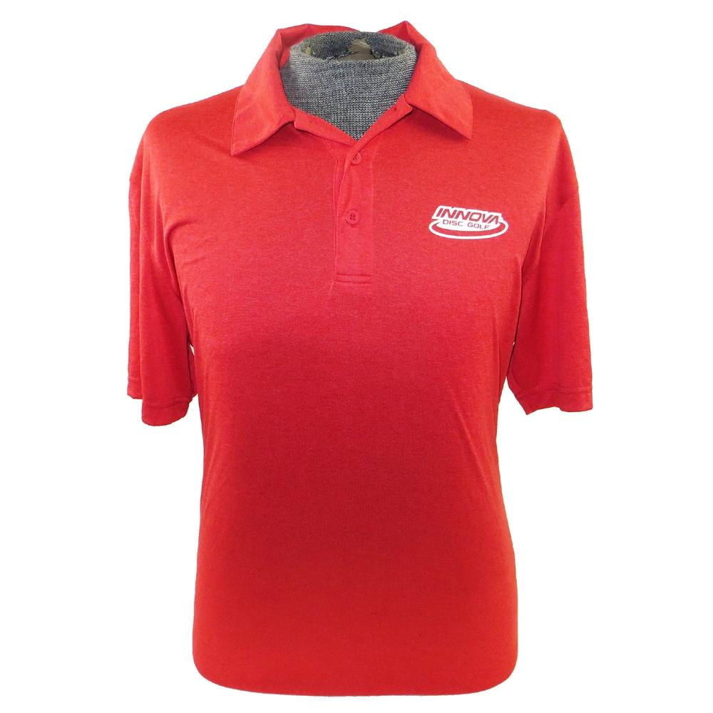 Innova Contender Short Sleeve Performance Disc Golf Polo Shirt ...