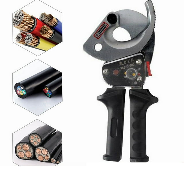 Heavy Duty Ratchet Cable Cutter Cut Up To 300mm Ratcheting Wire Cut ...