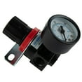 AIR IN LINE COMPRESSOR PRESSURE REGULATOR SERIES, 1/4" NPT, GAUGE ...