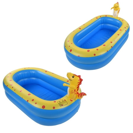 Toddler Wading Pool, Inflatable PVC Swimming Pools, Water Spray Swim ...