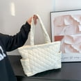 CoCopeaunt Quilted Tote Bags for Women Lightweight Puffer Padding ...