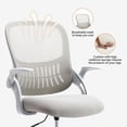 Grey Tall Office Drafting Chair, Ergonomic Design with Adjustable ...