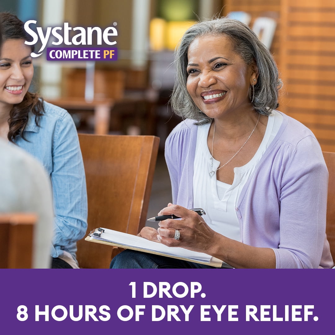 Systane Complete Preservative Free Liquid Eye Drops for Dry Eye Relief ...