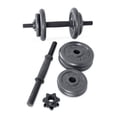 CAP Barbell 40 Lb. Adjustable Cast Iron Dumbbell Set - Walmart Business ...