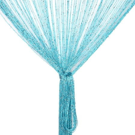 Jianama 1*2m Encryption Flash Silver String Curtain Door Window Decor ...