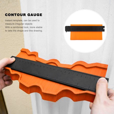 Sonew Multifunction 10in Irregular Measuring Contour Gauge Ruler with ...