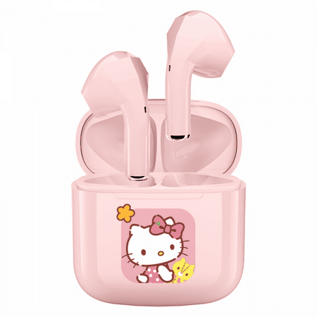 Hello Kitty Bluetooth Earbuds with Microphone, Kids Wireless Earbuds ...