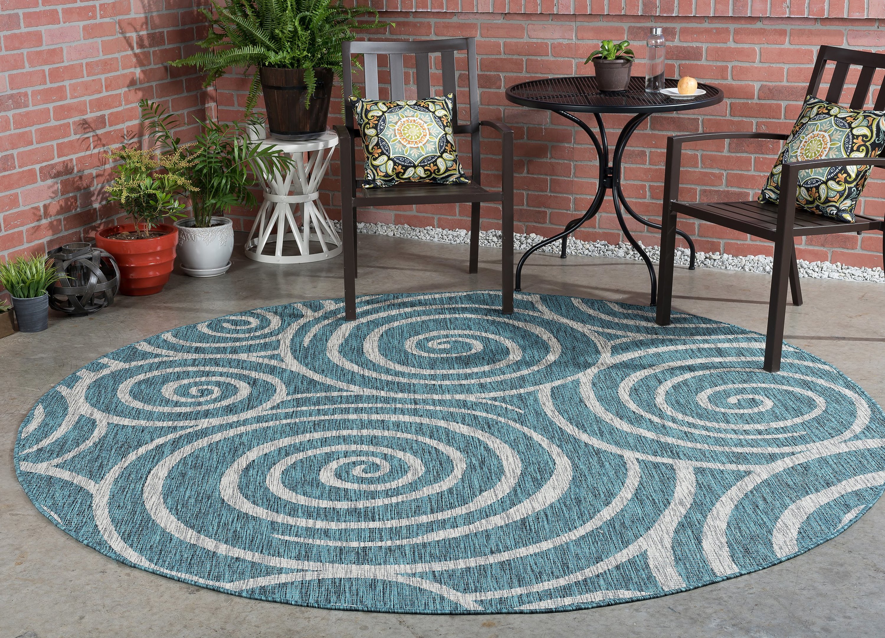 Bliss Rugs Vajen Transitional Indoor Outdoor Round Area Rug Walmart Bliss Rugs Vajen Transitional Indoor Outdoor Round Area Rug Walmart