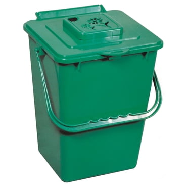Exaco 2-in-1 Kitchen Compost Bucket with Lid - Walmart.com