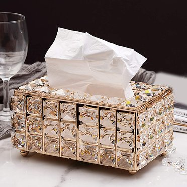 Facial Tissue Box Holder for Your Bathroom, Office, or Vanity with ...
