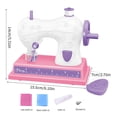 Sinyiin Simulation Pretend Play Sewing Machine Craft Toy For Kids Hands ...