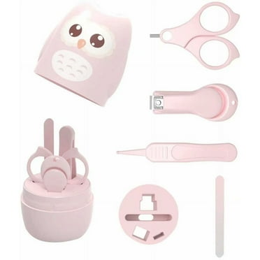 Baby Manicure Kit, 4-in-1 Baby Nail Care Set with Cute Case, Baby Nail ...