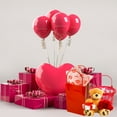 Valentine's Heart Shaped and Slotted Baskets with Handles, 6.875x8.25x5 ...