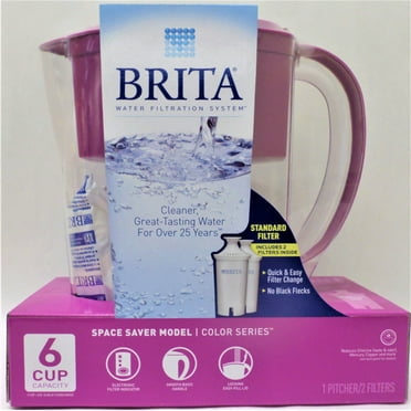 Brita Champlain Water Filter Pitcher, 10 Cup with 2 Filters - Walmart.com