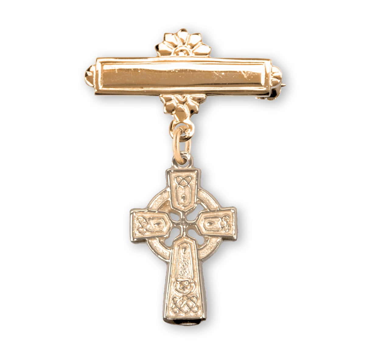 Irish Catholic Cross Necklace