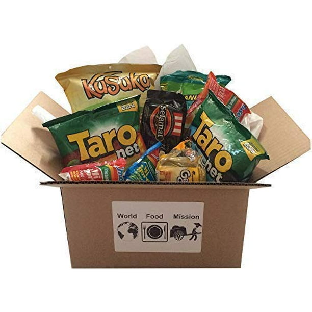 World Food Mission Classic Indonesian Snacks Box (9 counts Total ...