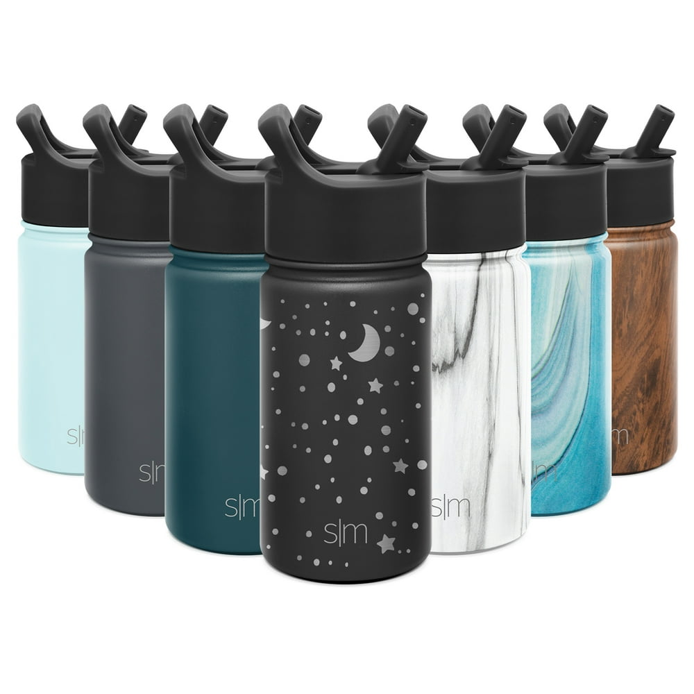 Simple Modern 14 oz Summit Water Bottle with Straw Lid - Hydro Vacuum ...