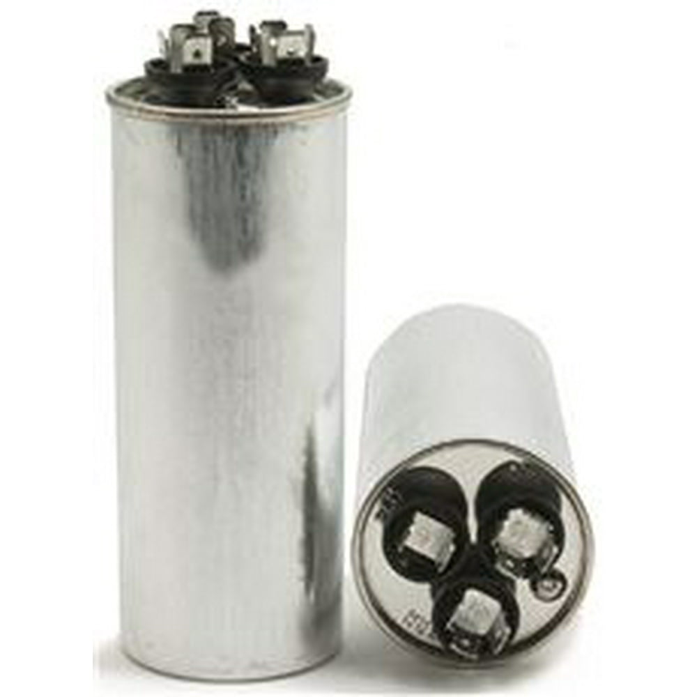 PACKARD ROUND MOTOR RUN CAPACITOR, 50/7.5 MFD, 370 VAC - Walmart.com ...
