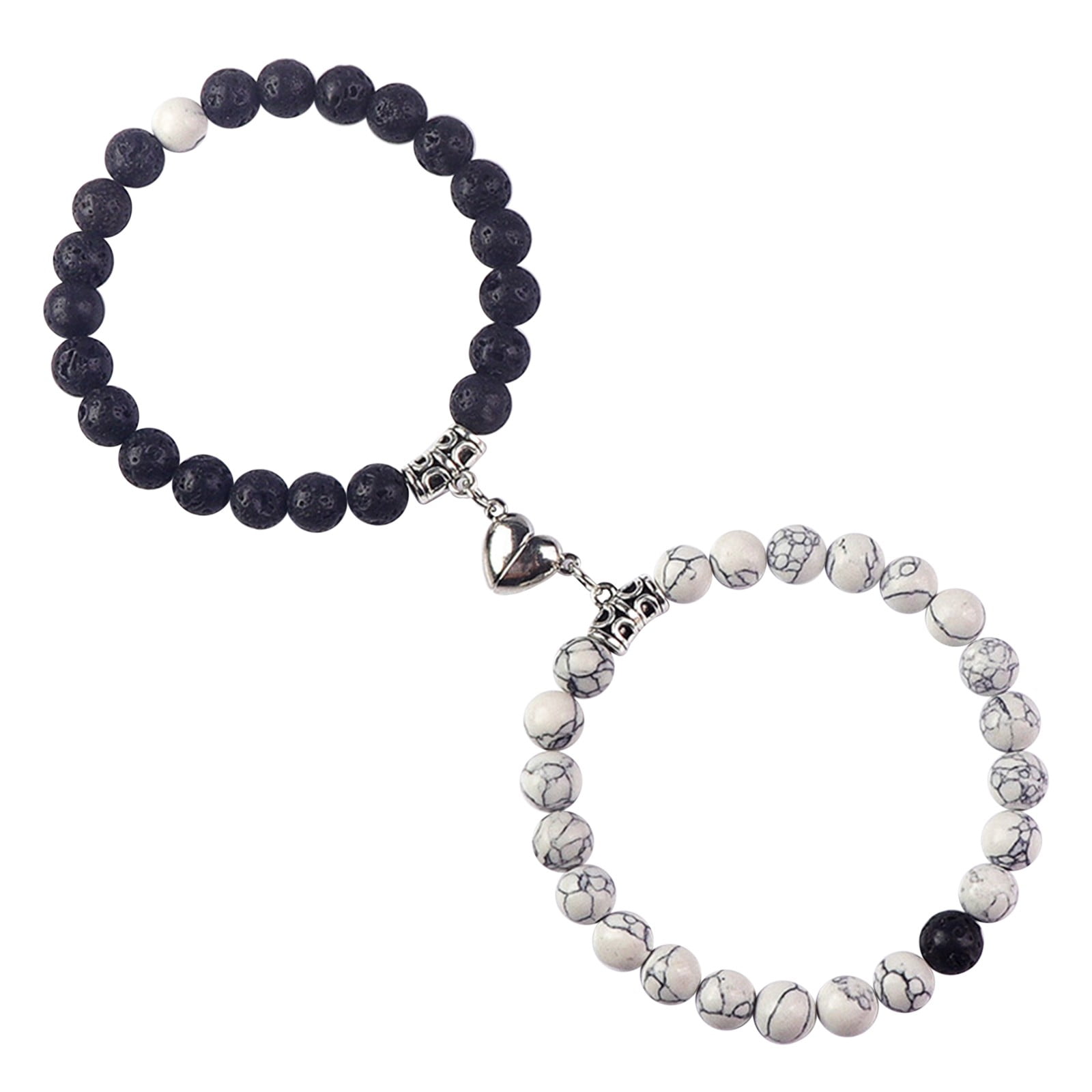 Click here for Hoarboeg Matching Couple Bracelets Healing Crystal... prices