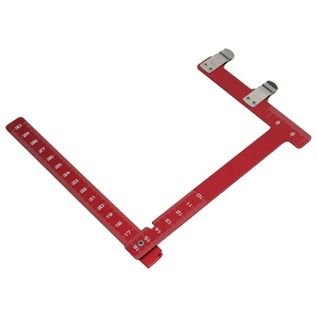 Demonsen Aluminium Alloy T Bow Ruler, T Shaped Bow Ruler 2CM Difference ...