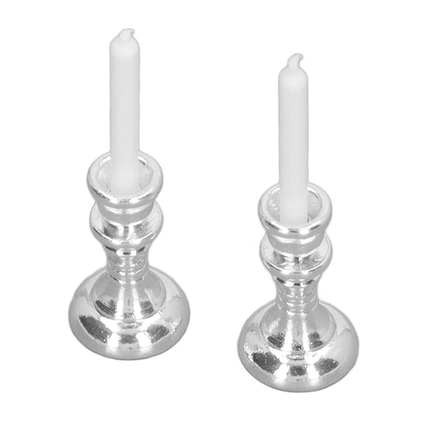 Miniature Candlestick, Cute Style Dollhouse Candlestick Props For ...