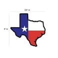 Auto Drive Texas State Vinyl Decal 5.5x5 inches Vehicle Sticker ...