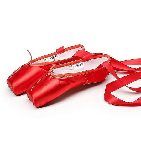 Lace Dance Shoes Ribbon Ballet Practice Shoes-white-38 | Walmart Canada