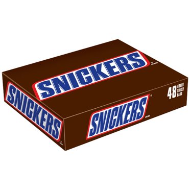 Snickers 2-To-Go Bars, 3.29 oz, 24 count - Walmart.com