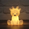 Homesteed Animal Night Light Cute Duck Table Lamp Small Night Light for ...