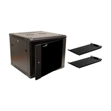StarTech.com Wall Mount Server Rack Cabinet - 18U Rack - 20" Deep ...