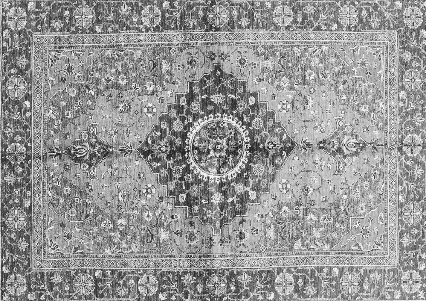 Ahgly Company Indoor Rectangle Persian Gray Traditional Area Rugs, 2' x ...