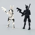 Titan 13 T13 Action Figure Set T13 Dummy 13 3D 3D Printed Titan 13 ...