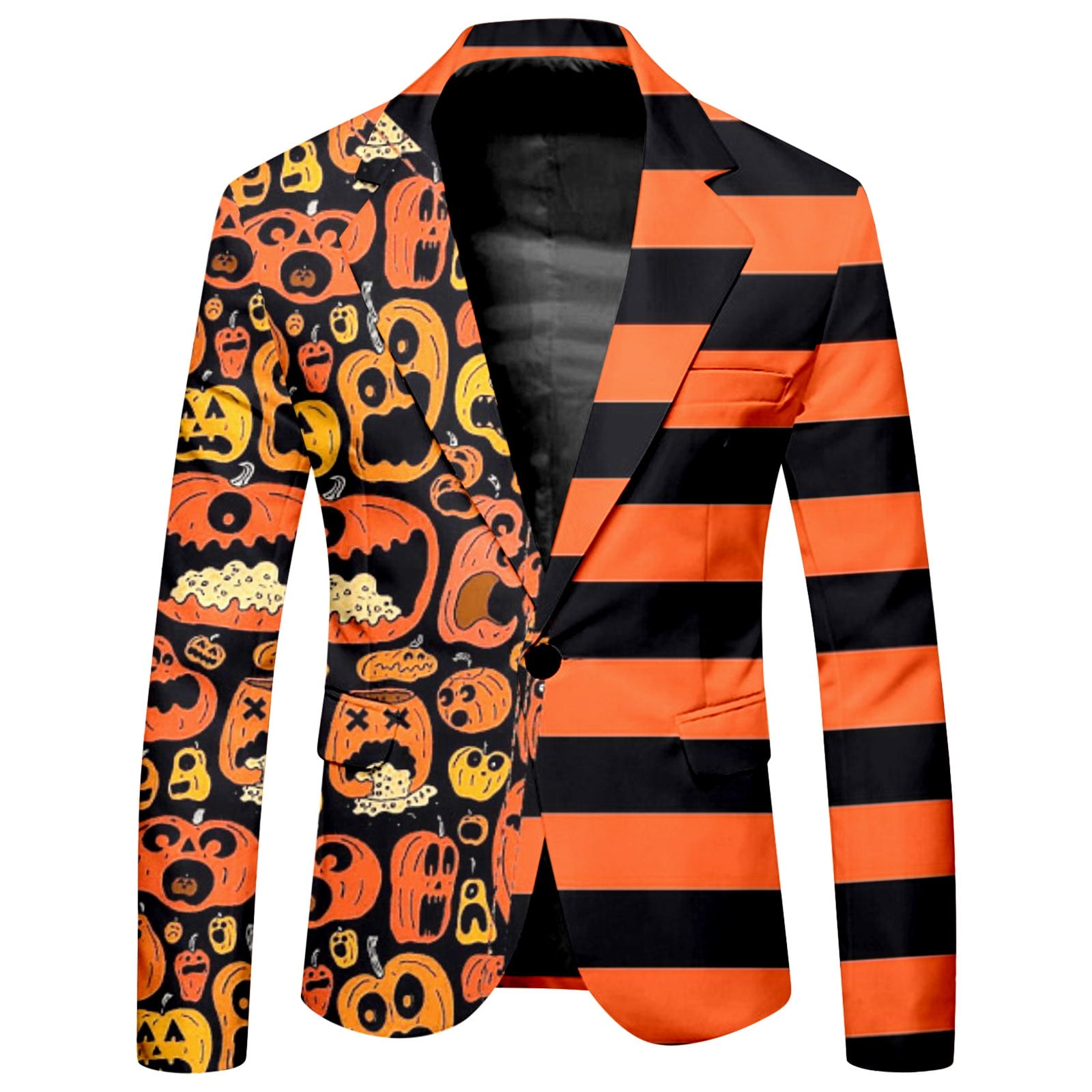 Click here for Linyuppp Mens Halloween Print Jacket Casual Party... prices