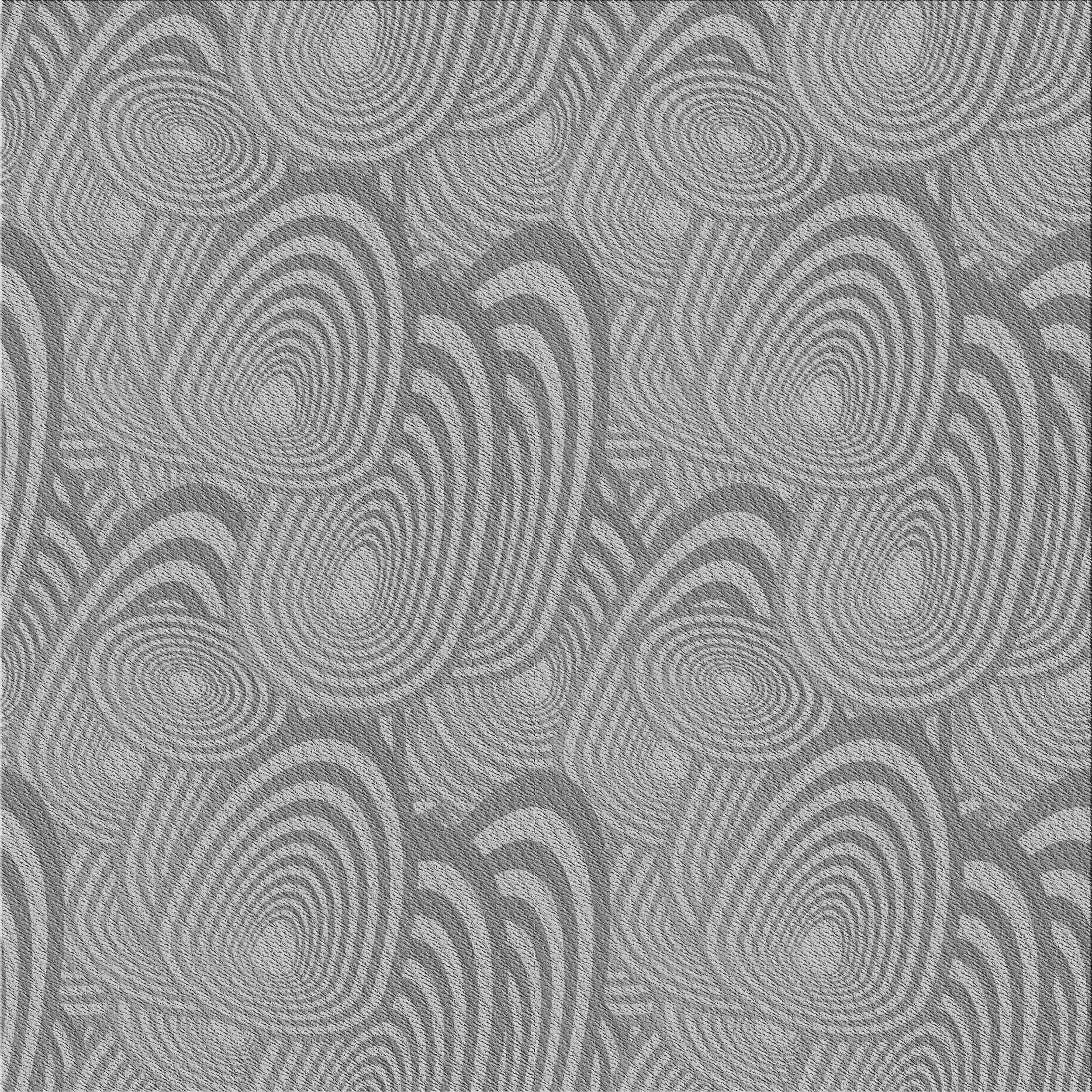 Ahgly Company Indoor Square Patterned Gray Cloud Gray Area Rugs, 6 ...