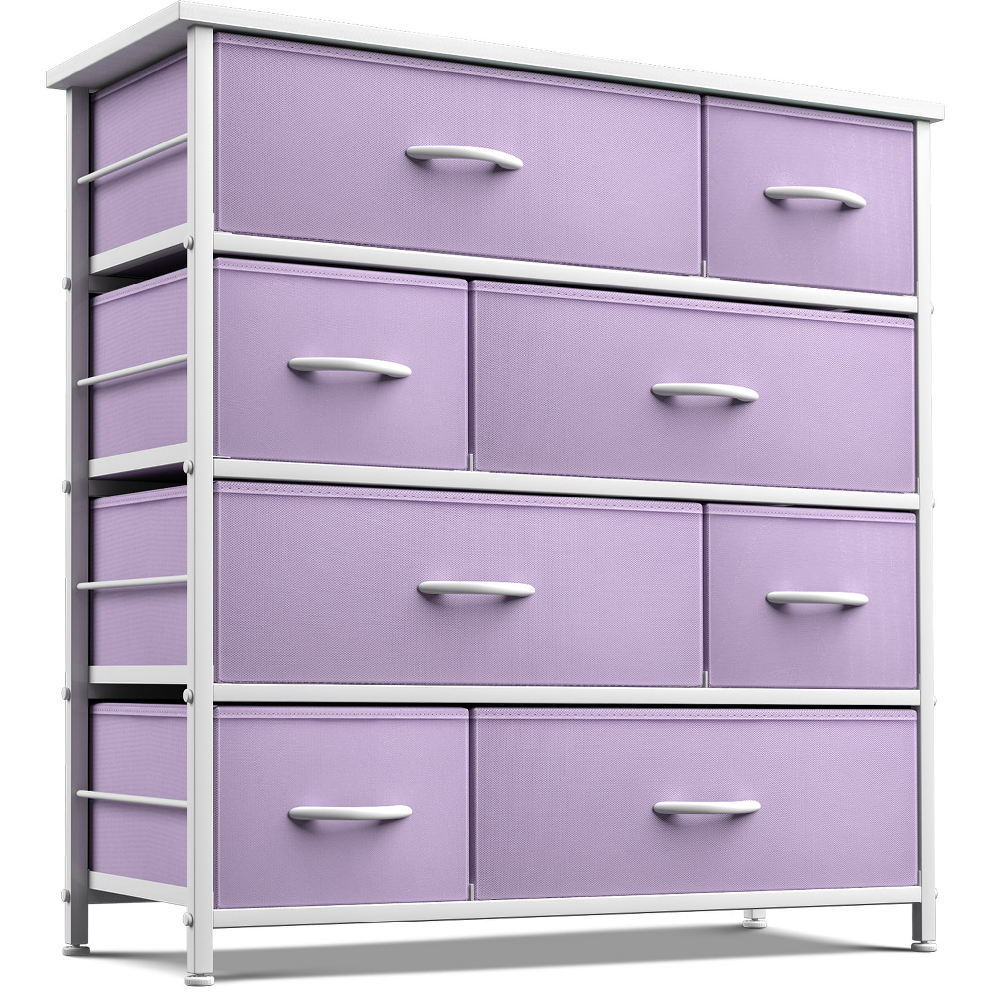 Click here for Sorbus 8 Drawers Chest Dresser - Purple prices