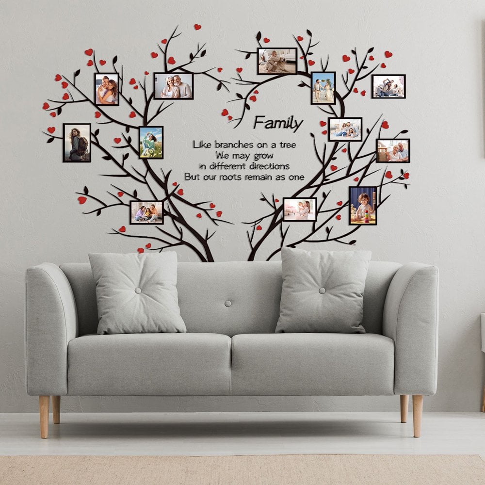 Click here for Pointerteck Family Tree Wall Decals Diy Adhesive W... prices