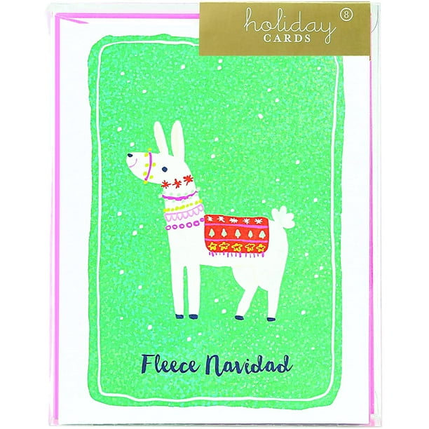 Graphique Christmas Llama Boxed Holiday Cards, Pack of 8 Cards and ...
