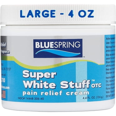 Blue Spring Super Blue Stuff Natural Pain Relief Cream - Walmart.com