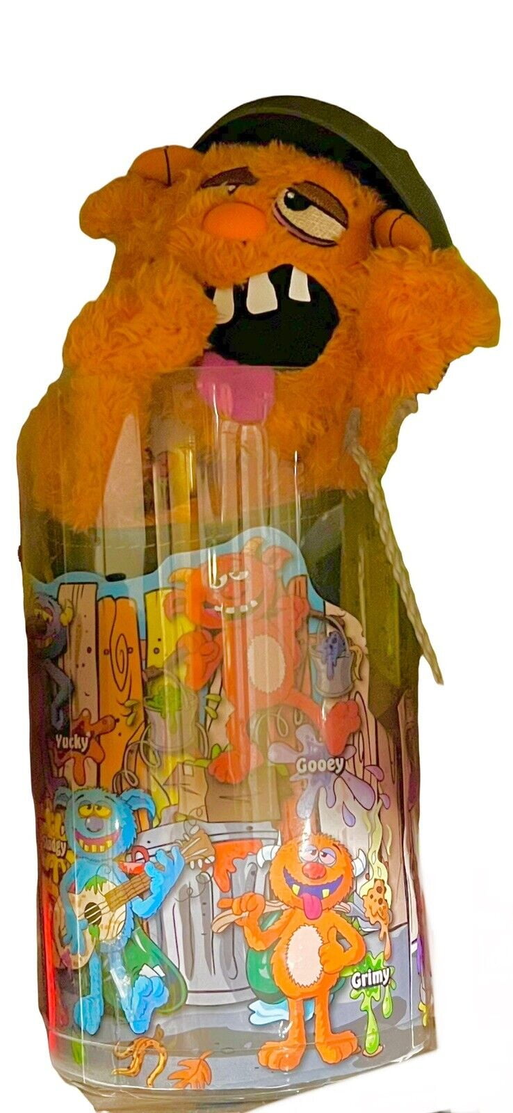 Jay At Play Stinky Little Trash Monsters Grimy Orange Plush Stuffed ...