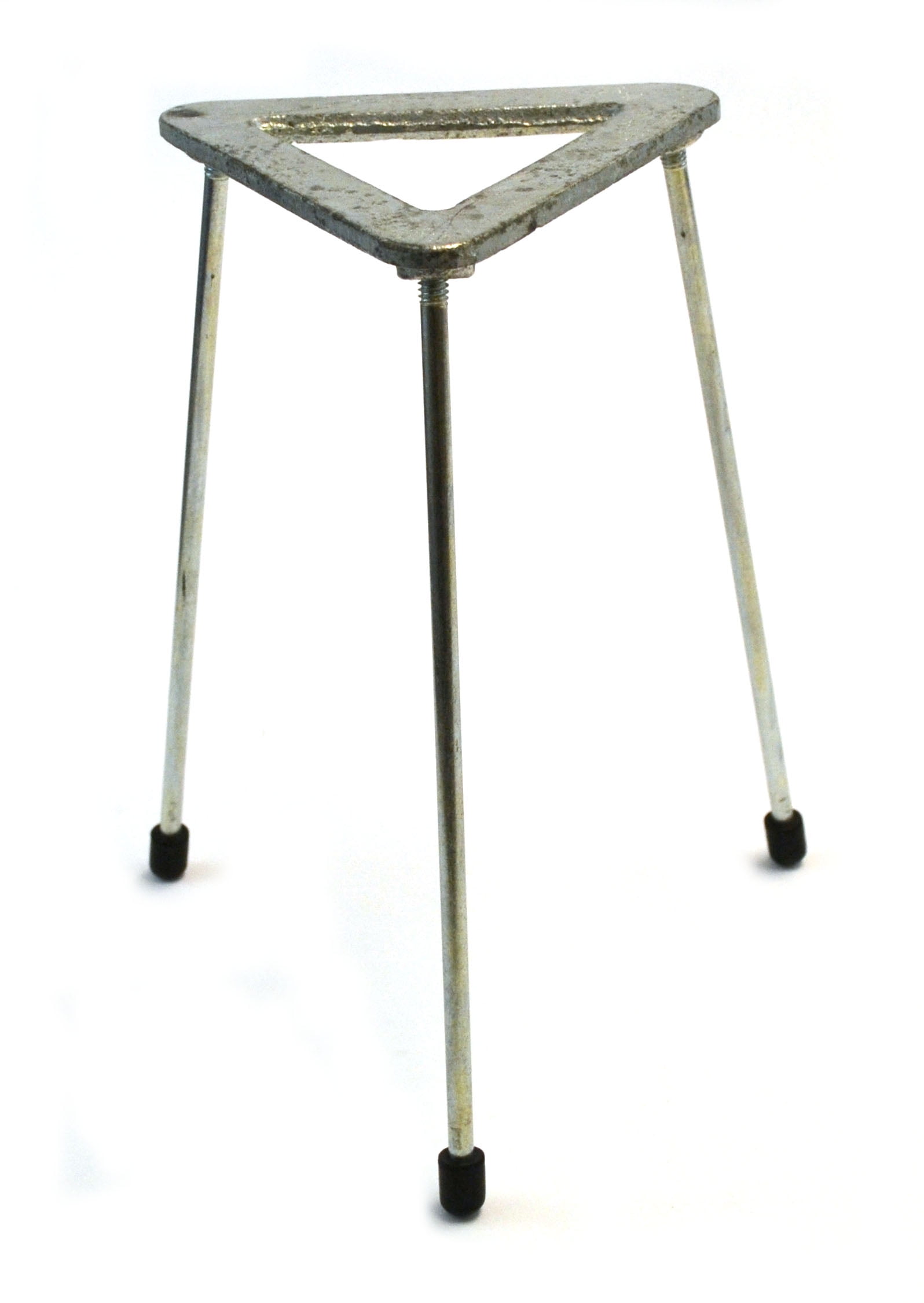 Eisco Zinc Plated Cast Iron Triangular Tripod Stand for Bunsen Burners ...