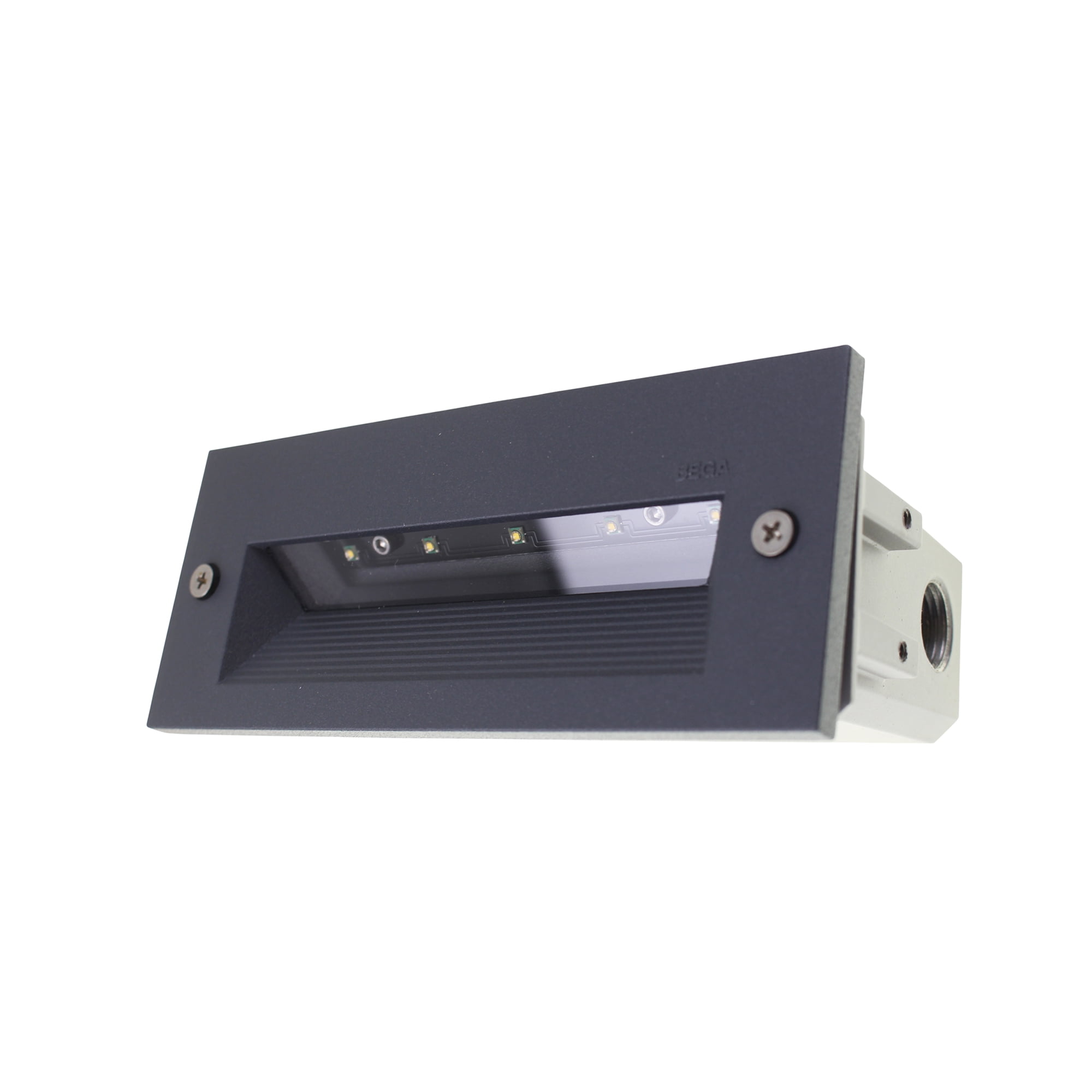 BEGA Lighting 2382LED LED Recessed Wall Slotted Faceplate Luminaire ...