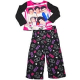 One Direction Girls Long Sleeve Long Leg Pant 2 Piece Novelty Pajama ...