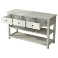 Ktaxon 3-Tier Small Storage Console Table with 3 Drawers, for Entrance ...