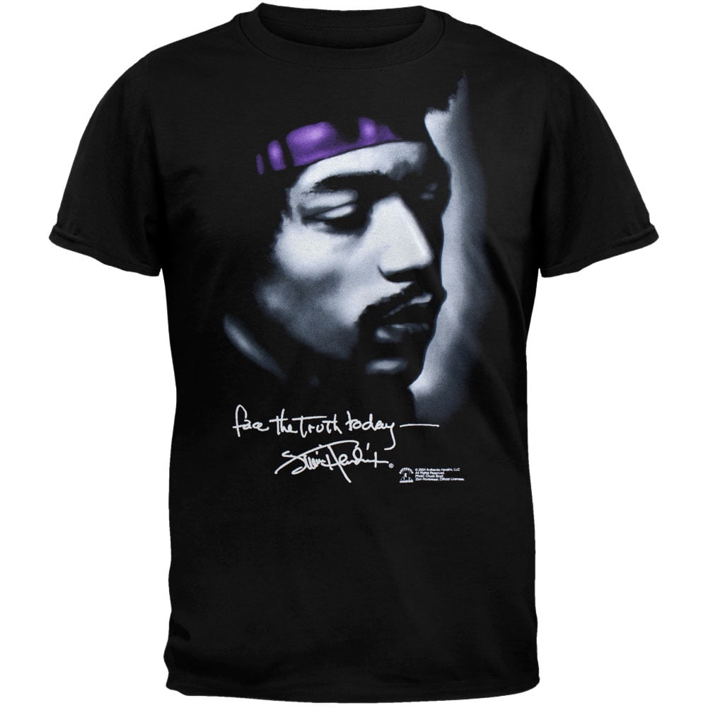 Jimi Hendrix Men's Headband Short Sleeve T Shirt - Walmart.com