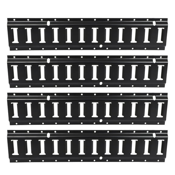 "4 E-Track Tie Down Mini Trailer Plates 6"" x 5"", 2 Etrack Slots ...