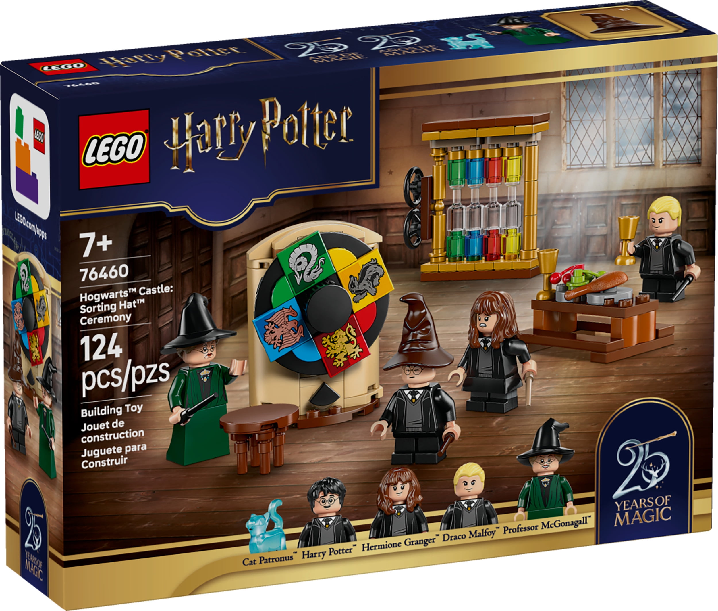 LEGO Harry Potter Hogwarts Castle: Sorting Hat Ceremony Building Toy ...